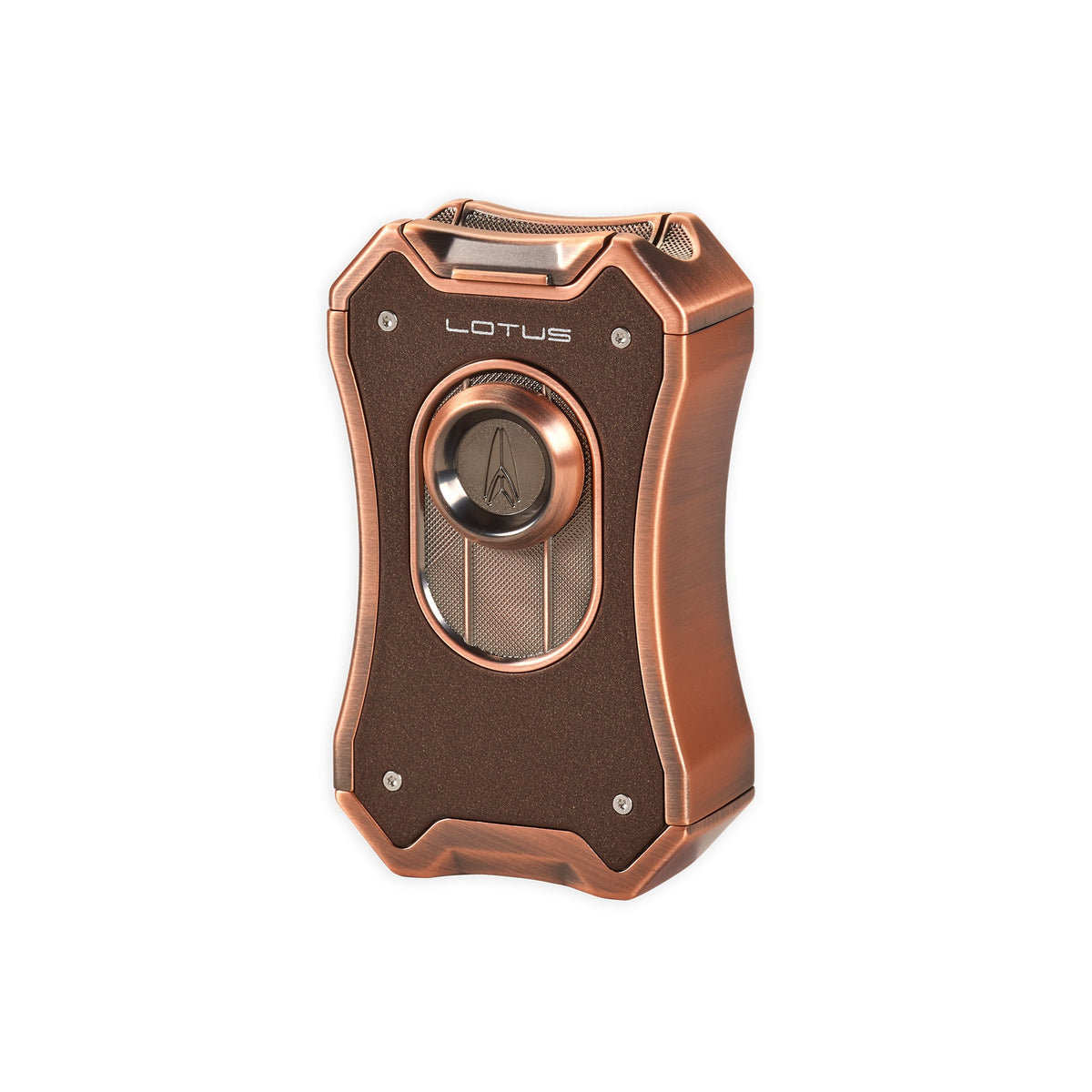 Lotus Emperor Brown Crackle and Copper Quad Torch Table Lighter - 24-1 ...