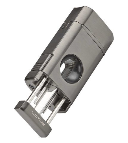 Lotus The Rocket Teal Triple Torch Lighter With V-Cut Cigar Cutter - 2 ...