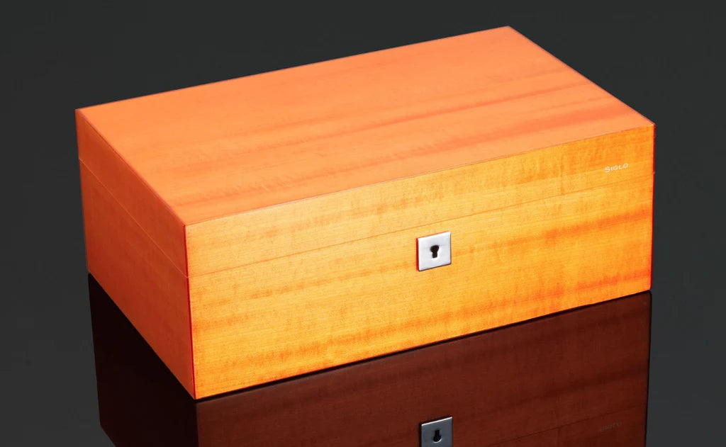 Siglo Orange 75 Count Humidor Vibrant Series - 60700207D – Vasco Cigars