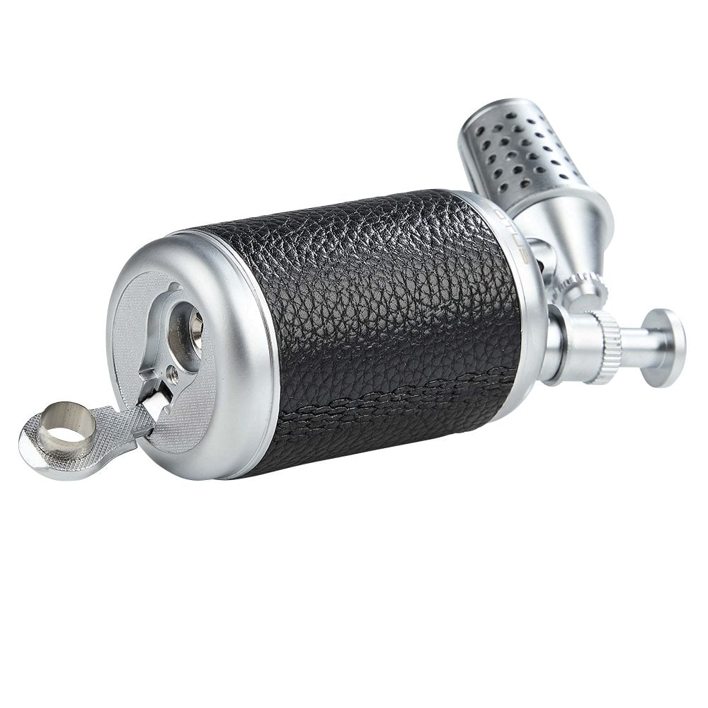 Lotus Truman Cooper And Black Torch Table Lighter With Punch Cigar Cut ...